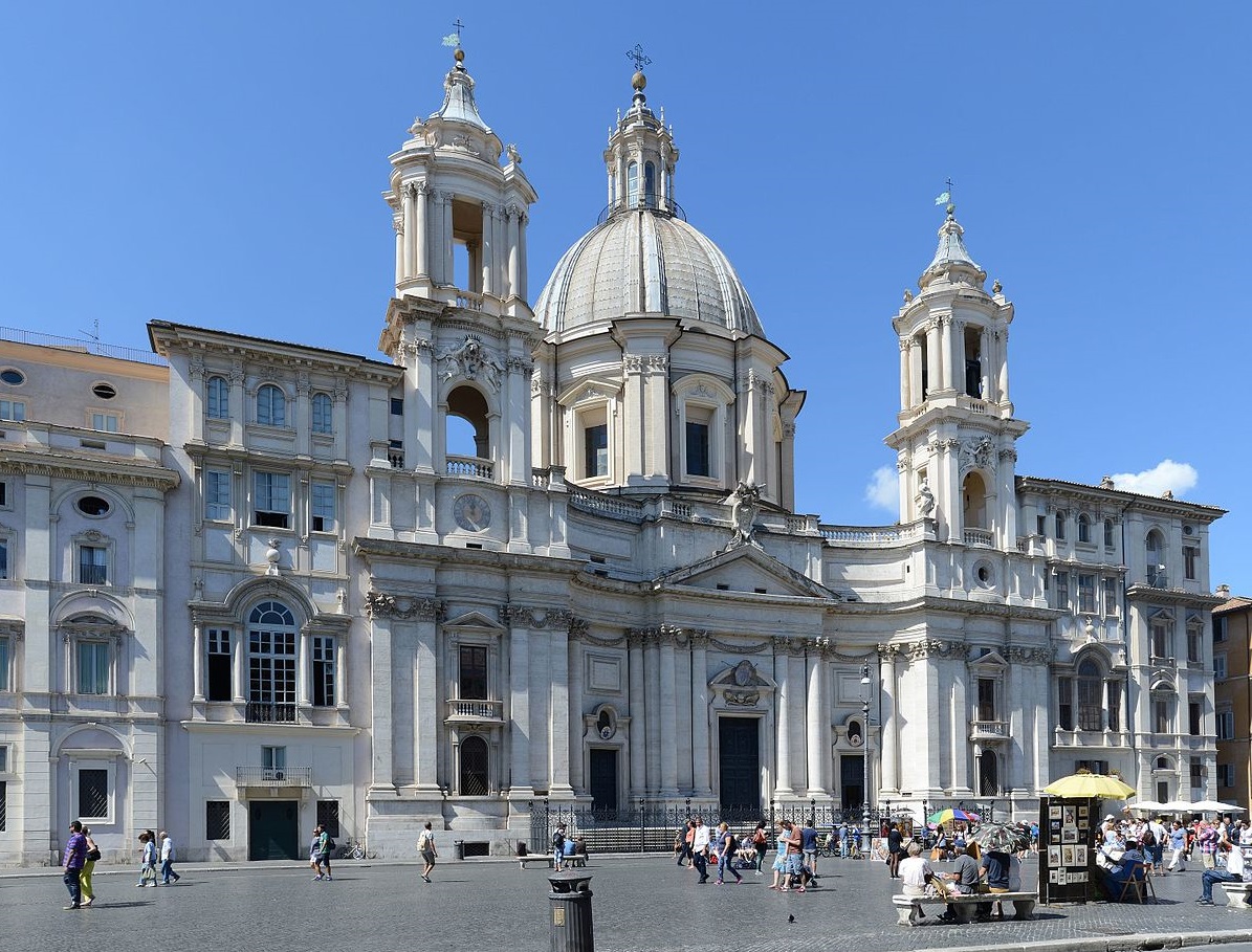 Sant’Agnese_in_Agone_(Piazza_Navona)_September_2015-1 – Early Christians